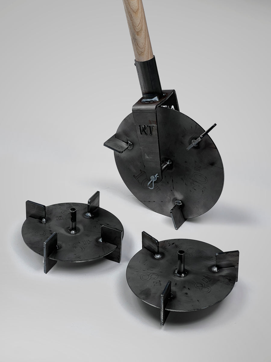 Gridder Rolling Dibbler | Bed Marker | Roller | – Neversink Tools