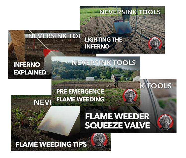 The Blaze Tank Mounted Flame Weeder – Neversink Tools