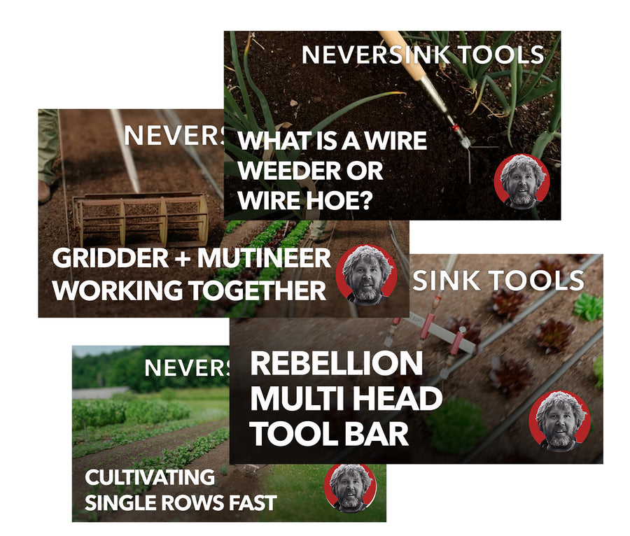 Triad Wire Weeder Kit | Interchangeable Mutineer Hoe – Neversink Tools