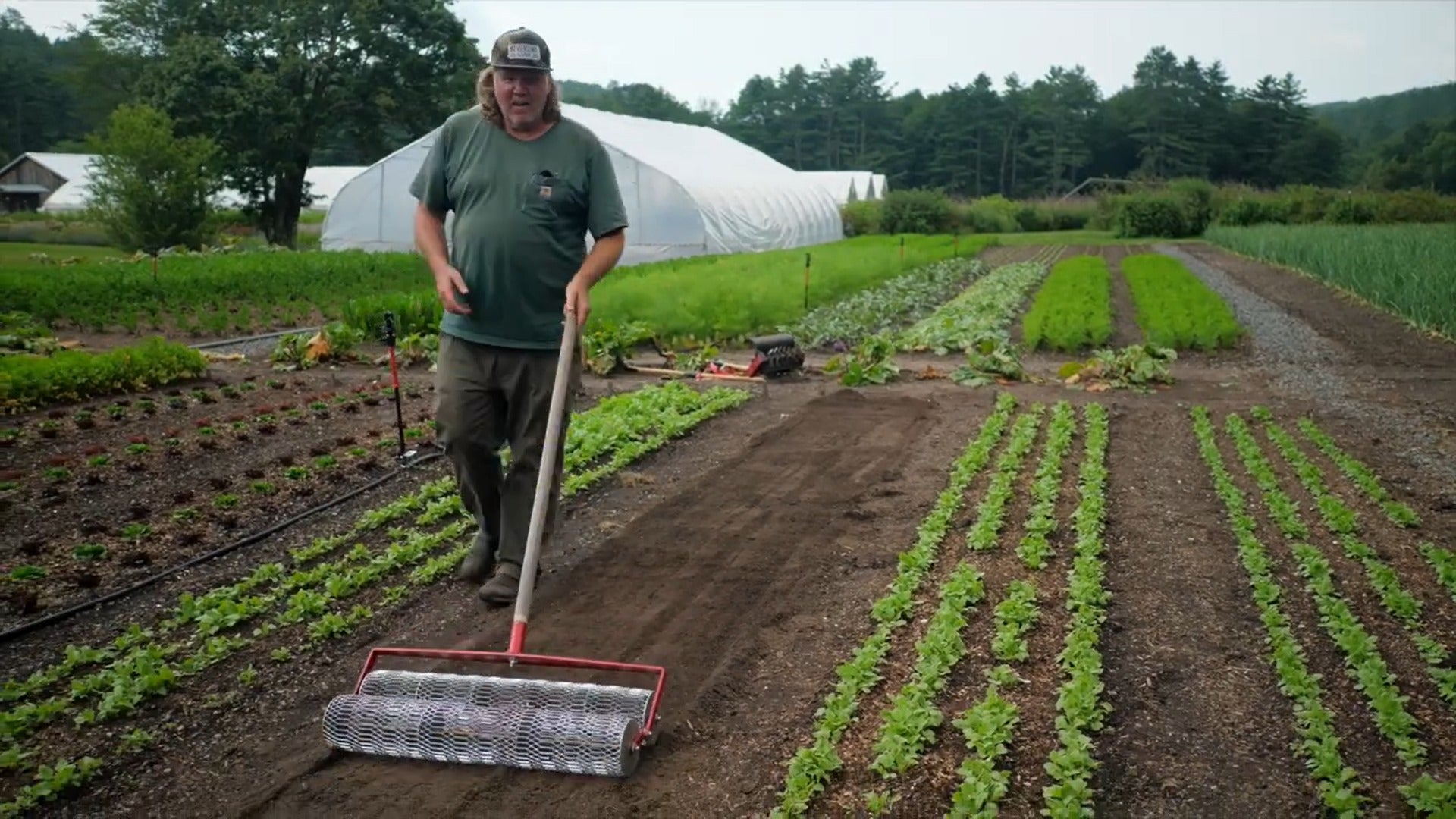 Seed Bed Roller for Soil Smoothing and Firming – Neversink Tools