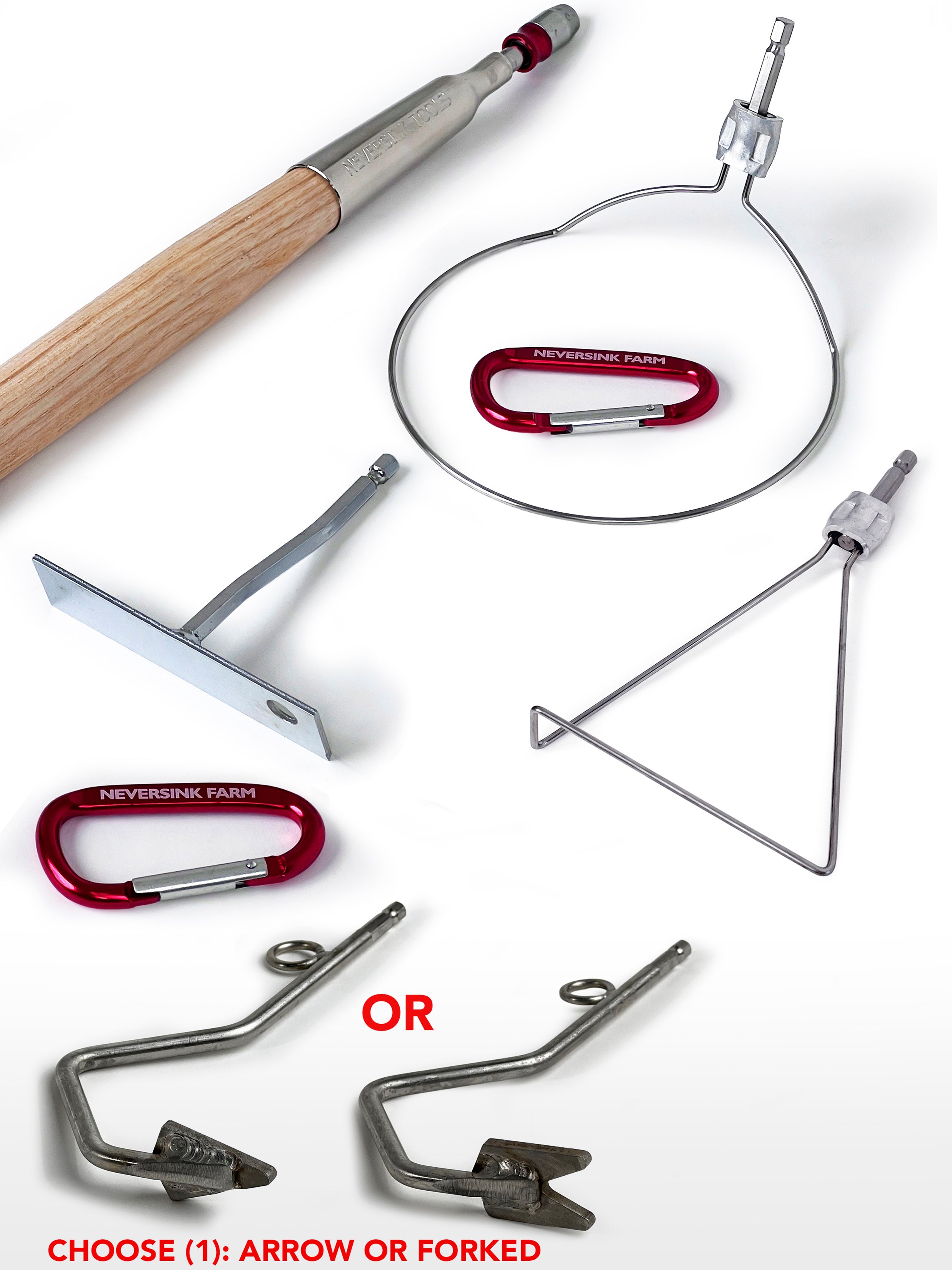 Mutineer Long Handle Variety Kit – Neversink Tools
