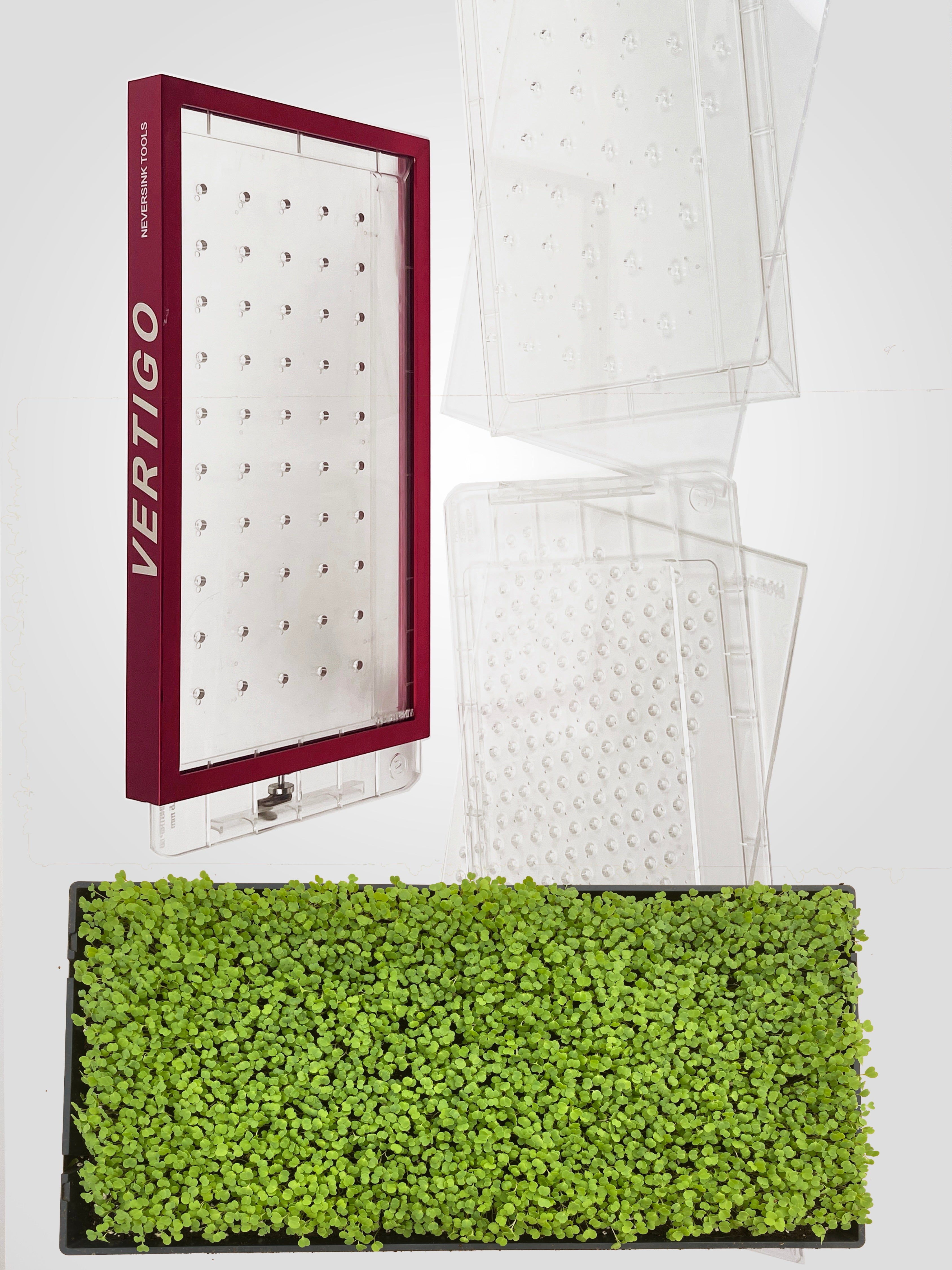 Microgreen Drop Seeder Kit for Paperpot Trays by Vertigo – Neversink Tools