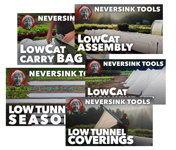 LowCat" Low Tunnel | Hoops – Neversink Tools