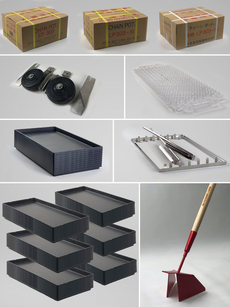 Paperpot Max Production Kit - Free Transplanter – Neversink Tools